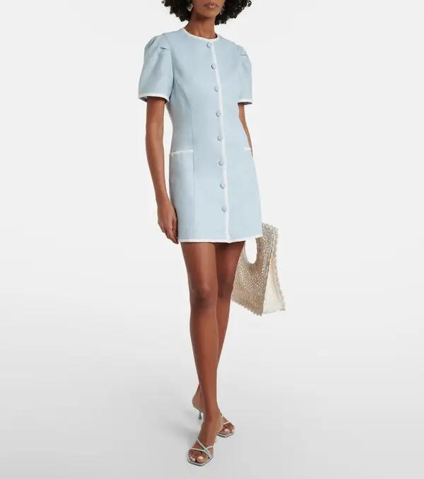 Faithfull The Brand Madeline Linen Mini Dress