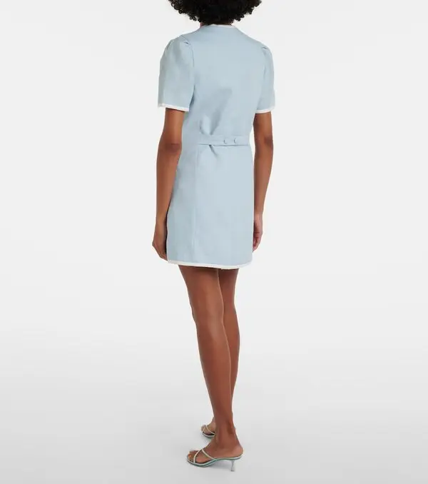 Faithfull The Brand Madeline Linen Mini Dress