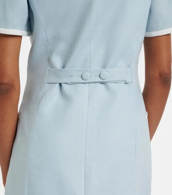 Faithfull The Brand Madeline Linen Mini Dress
