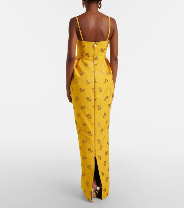 Carolina Herrera Jacquard Gown