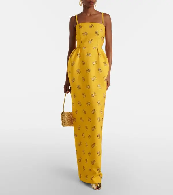Carolina Herrera Jacquard Gown