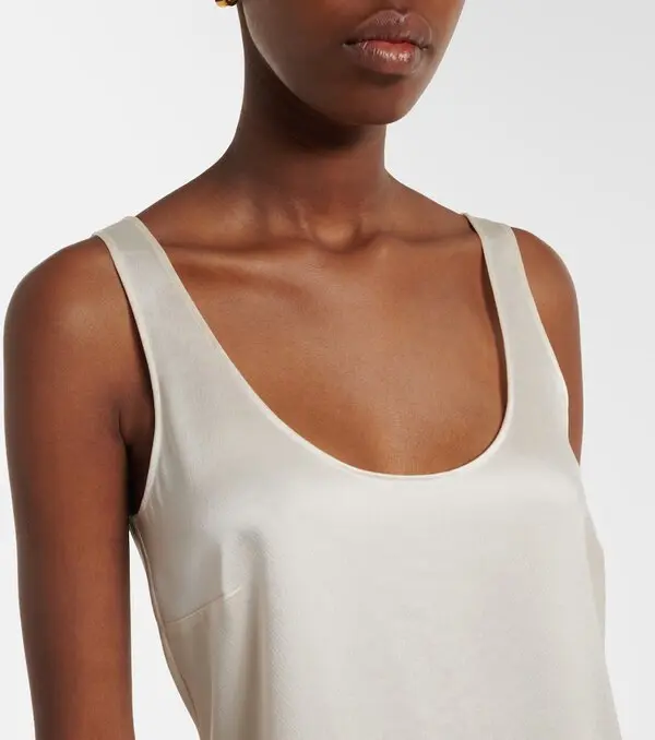 LESET Barb Satin Mini Dress