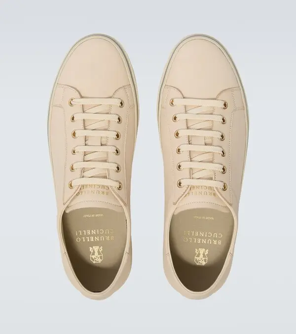 Brunello Cucinelli Leather Sneakers