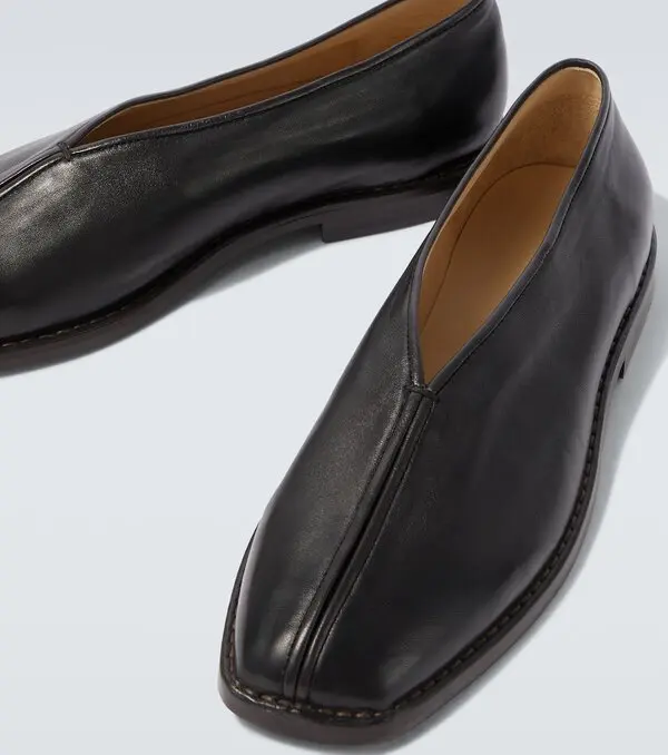 LEMAIRE Leather Slip-on Shoes