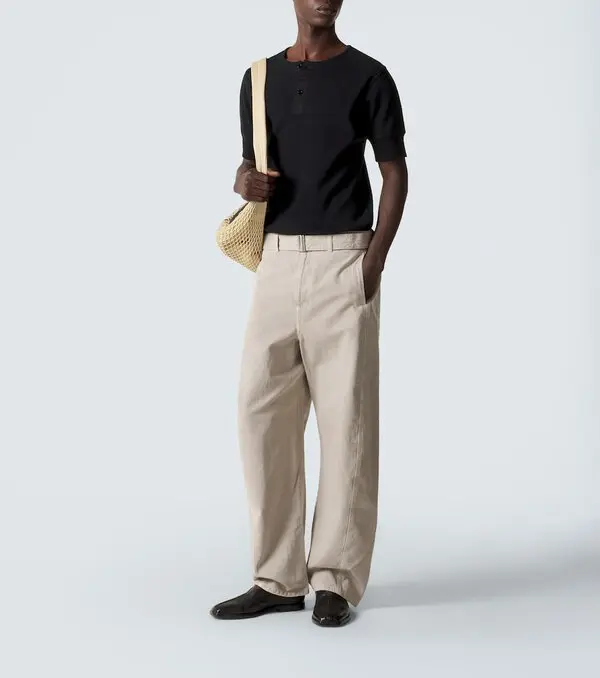 LEMAIRE Leather Slip-on Shoes