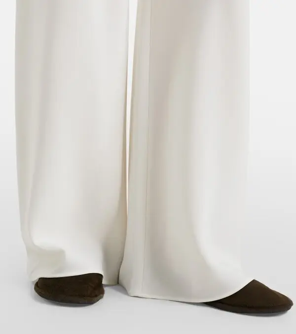 THE ROW Gala Wide-leg Pants - White