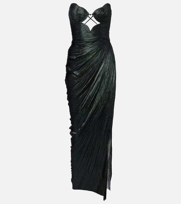 MARIA LUCIA HOHAN Amisha Tulle Bustier Gown