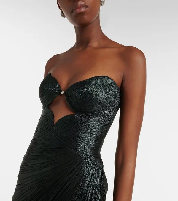 MARIA LUCIA HOHAN Amisha Tulle Bustier Gown