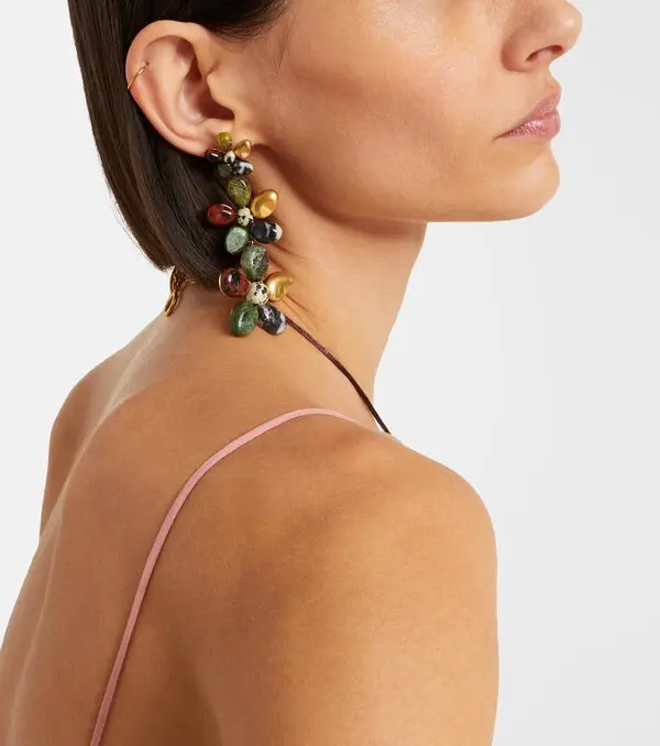 Zimmermann Norma 16kt Gold-plated Drop Earrings