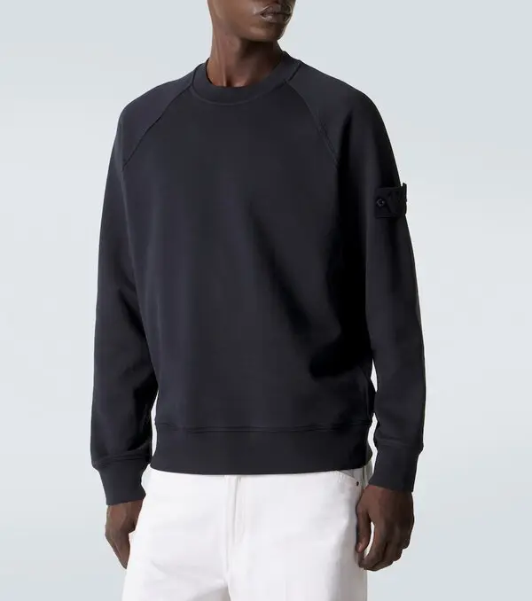Stone Island Cotton Jersey Sweatshirt