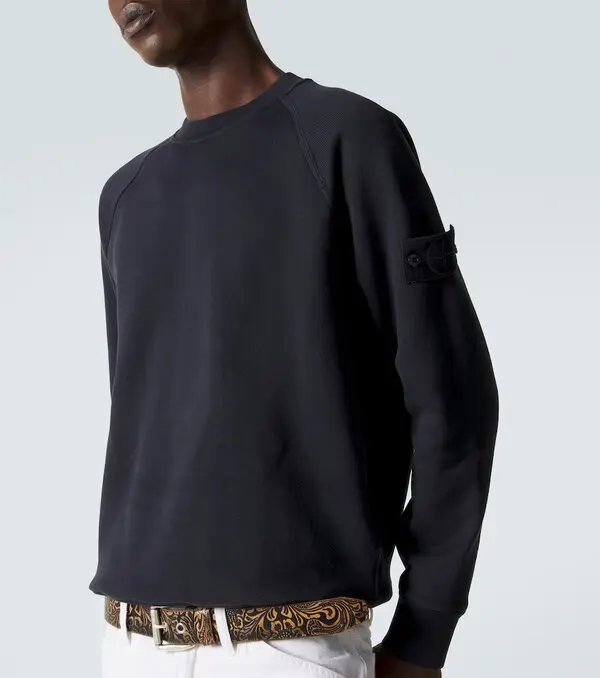 Stone Island Cotton Jersey Sweatshirt