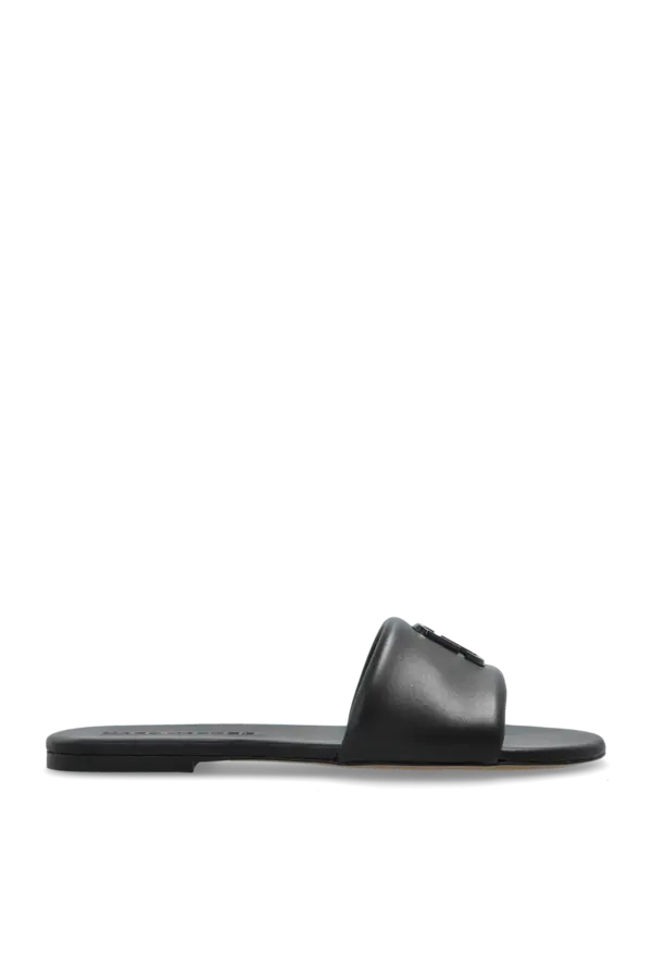 Marc Jacobs Leather Sandals - Black