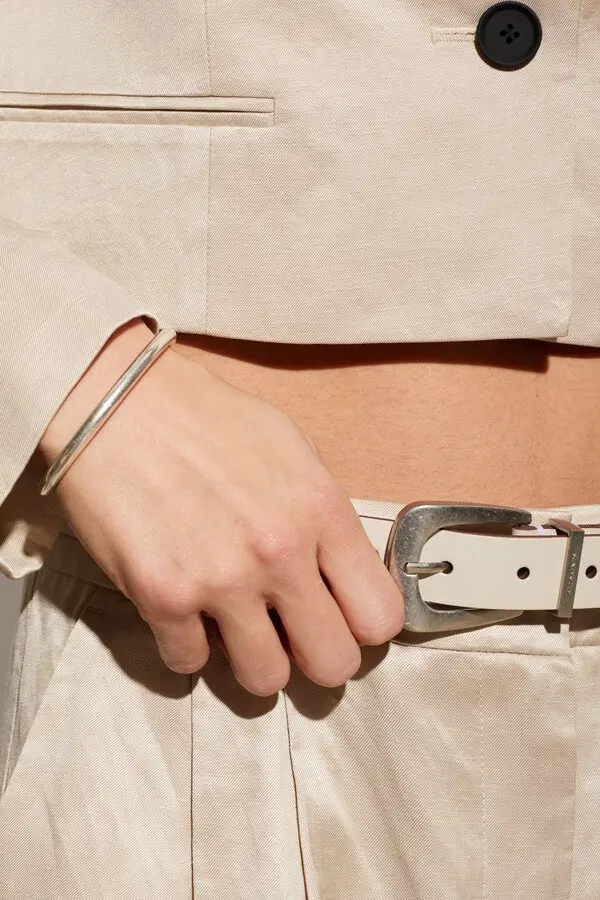 ALLSAINTS Brass Bangle With Chain