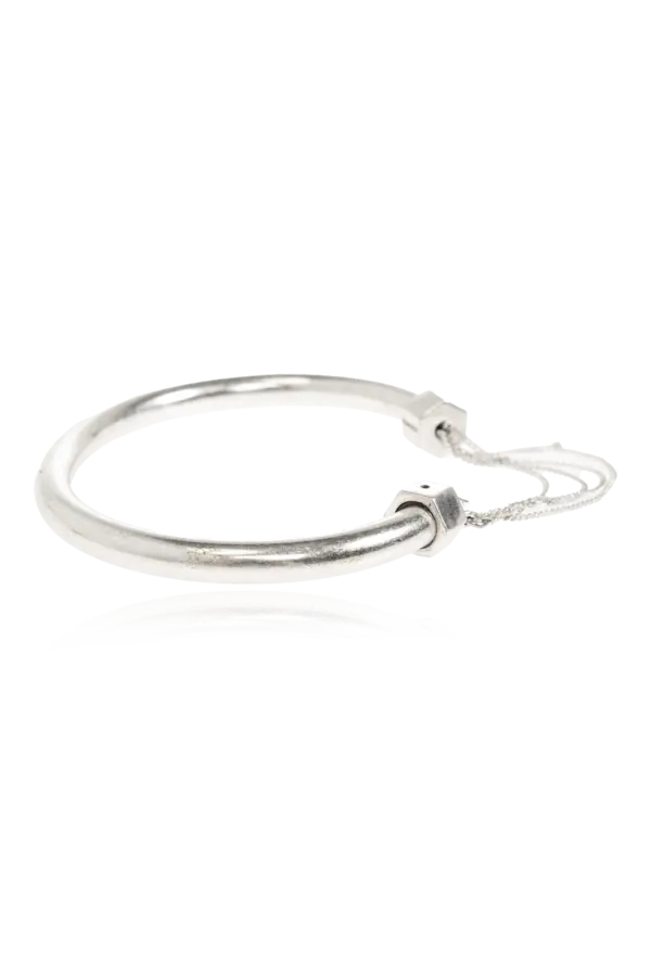 ALLSAINTS Brass Bangle With Chain