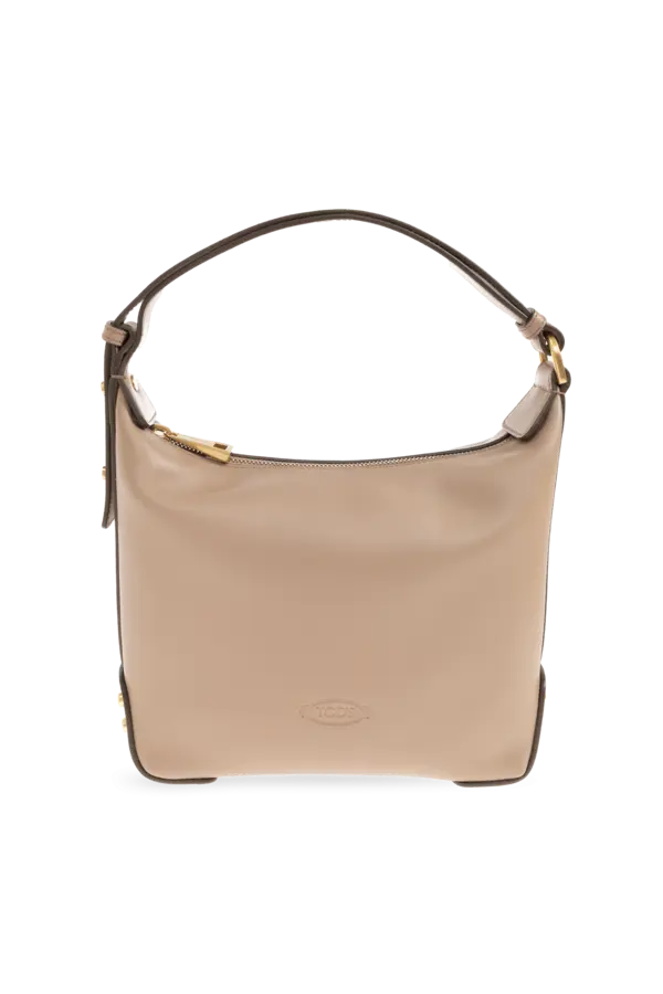 TOD’S Metal Dots Mini Handbag - Beige