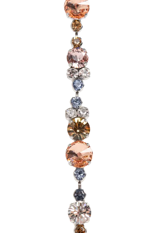 FORTE_FORTE Crystal Dangle Earrings - Multicolour