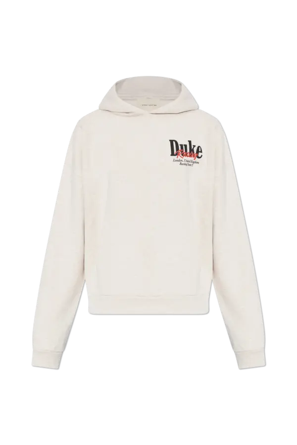 DUKE + DEXTER Hooded Sweatshirt - Cream