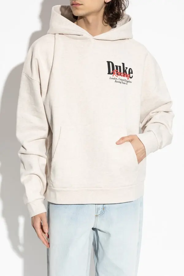 DUKE + DEXTER Hooded Sweatshirt - Cream