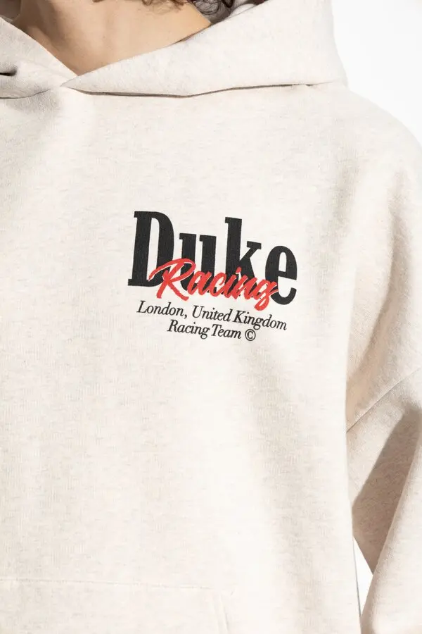 DUKE + DEXTER Hooded Sweatshirt - Cream