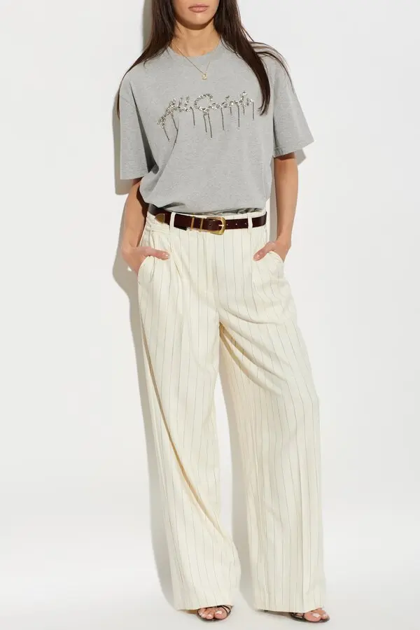 ALLSAINTS Chains Embellished T-shirt