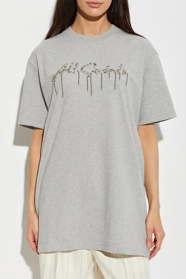 ALLSAINTS Chains Embellished T-shirt