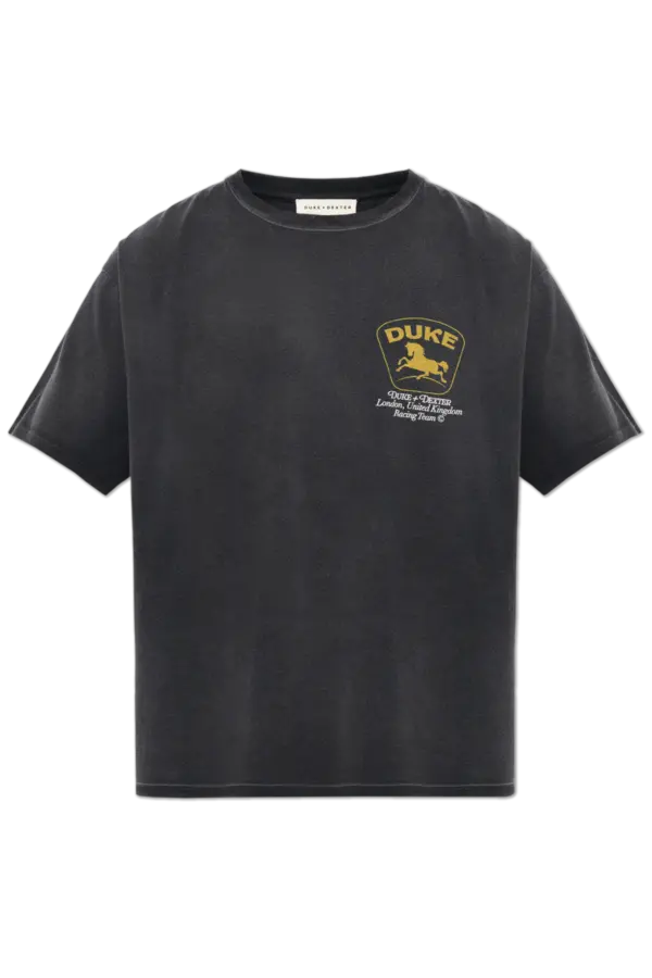 DUKE + DEXTER T-shirt With Logo - Black