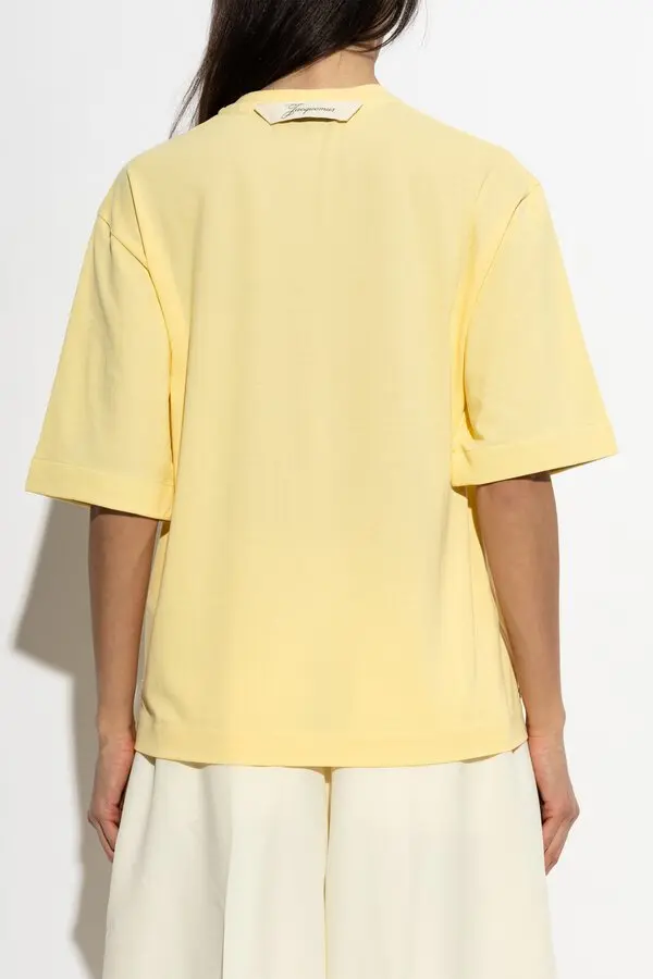 Jacquemus Ventadou T-shirt - Yellow