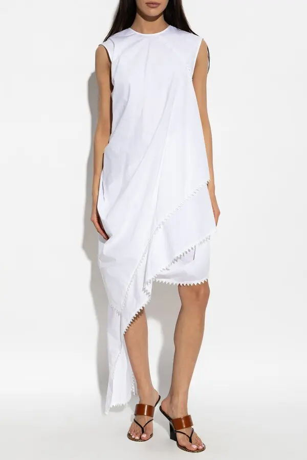 Jacquemus Asymmetric Dress "traversin