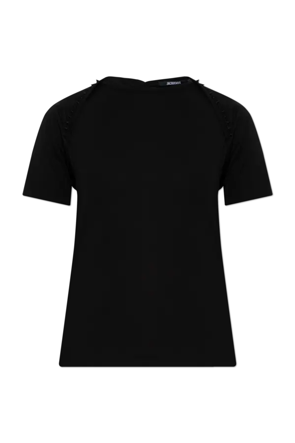 Jacquemus Clavea T-shirt - Black