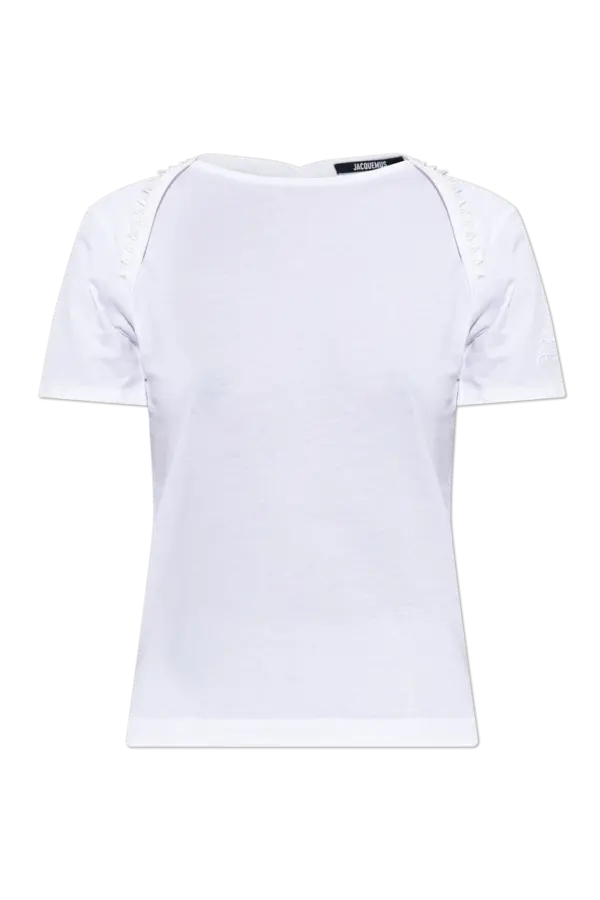 Jacquemus Crew Neck T-shirt - White