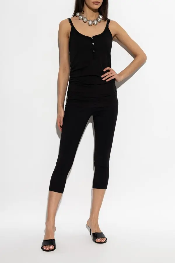 Jacquemus Strappy Top - Black