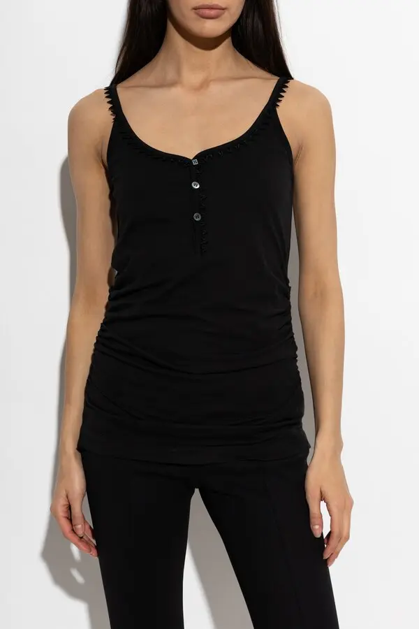 Jacquemus Strappy Top - Black