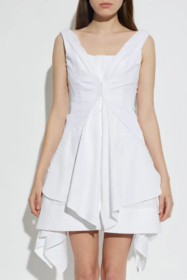 Alexander McQueen Asymmetrical Dress