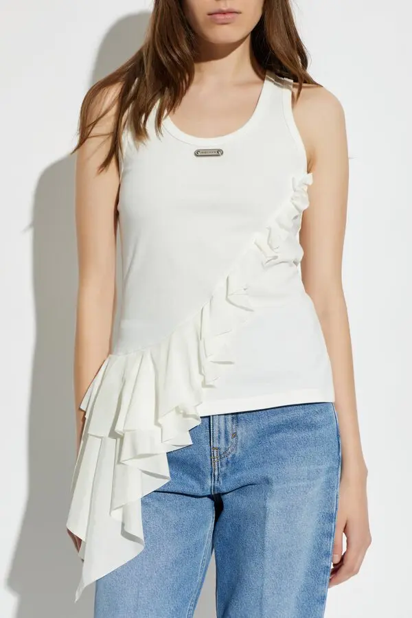 Alexander McQueen Asymmetrical Knit Top