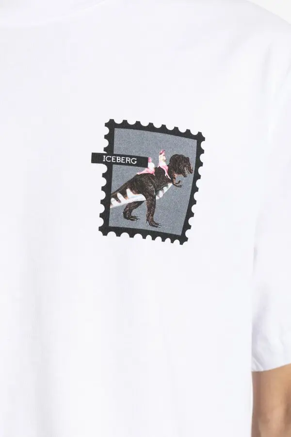 Iceberg T-shirt With Colorful Print