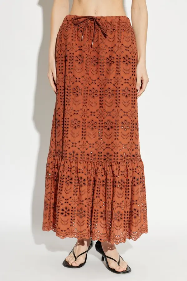 Paul Smith Lace Skirt - Brown