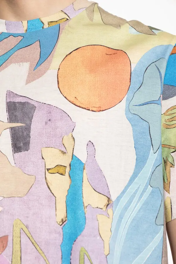 Paul Smith T-shirt With Print - Multicolour