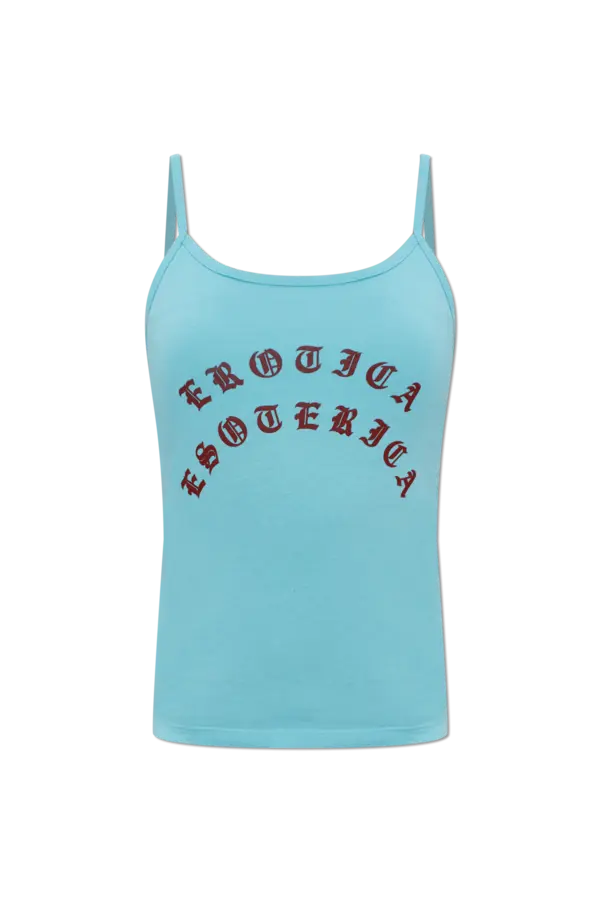 WILLY CHAVARRIA Sleeveless Top - Blue