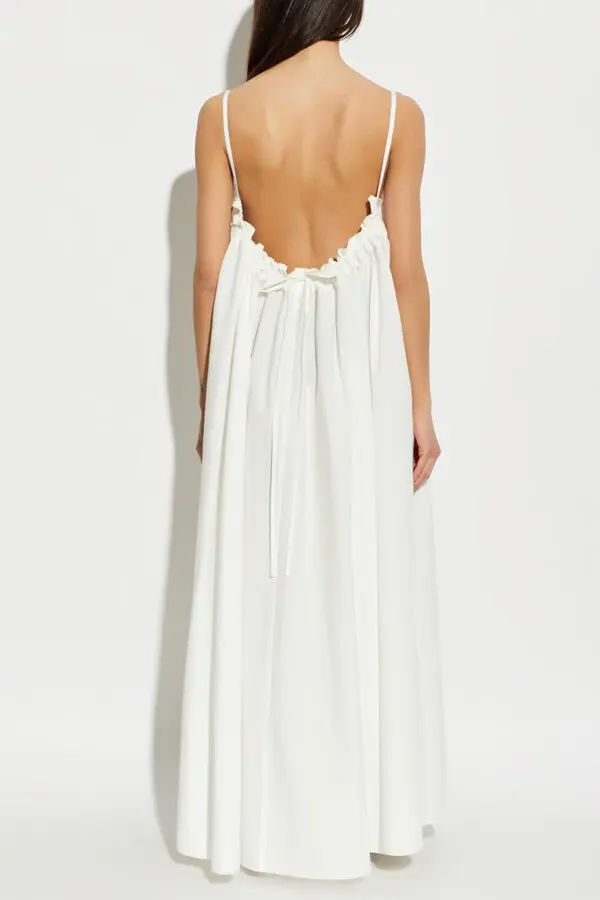 Studio Nicholson Achille" Maxi Dress - White