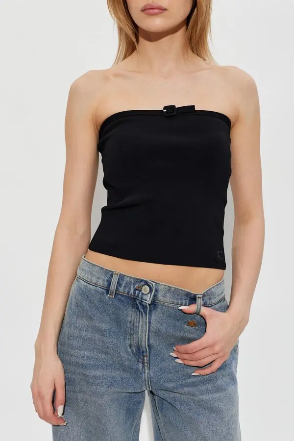 COURREGES Off-shoulder Tube Top