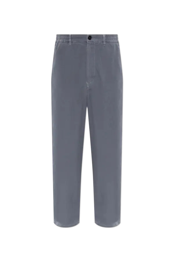 American Vintage Wide-leg Trousers - Grey