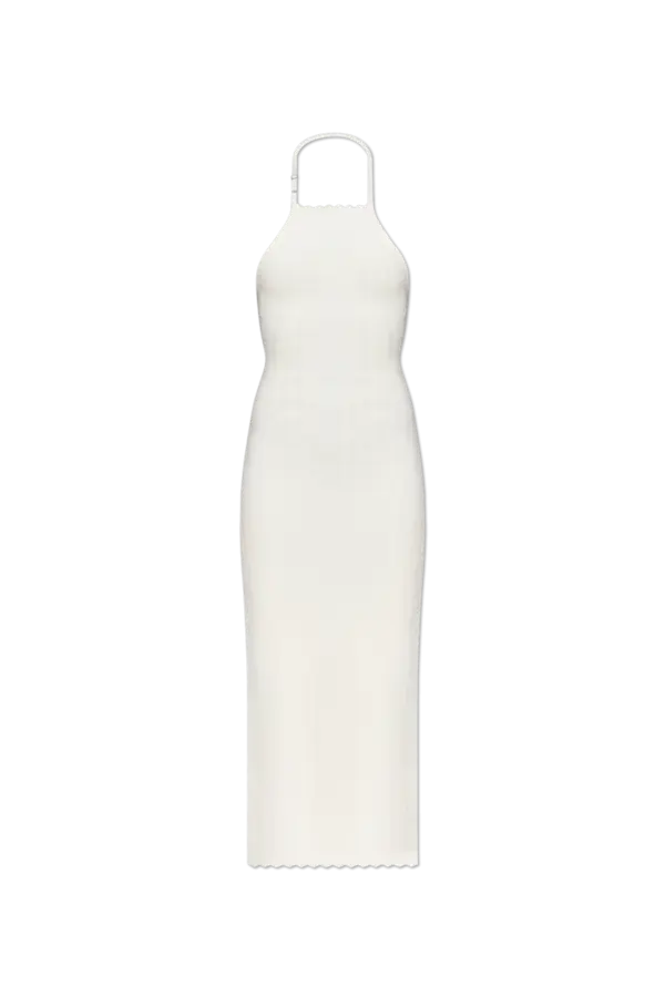 Jacquemus Tablier" Midi Dress - White