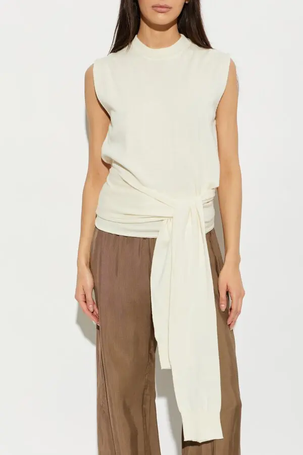 RÓHE Knit Top With Open Back