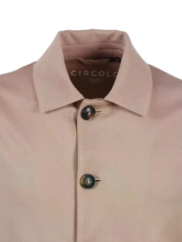 CIRCOLO 1901 Button Jacket - Neutrals