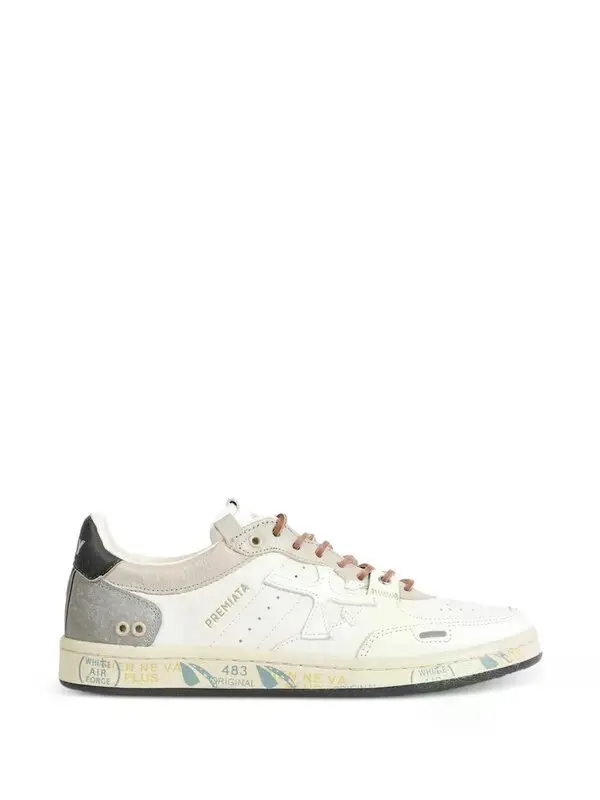 Premiata Bskt Clay Leather Sneakers