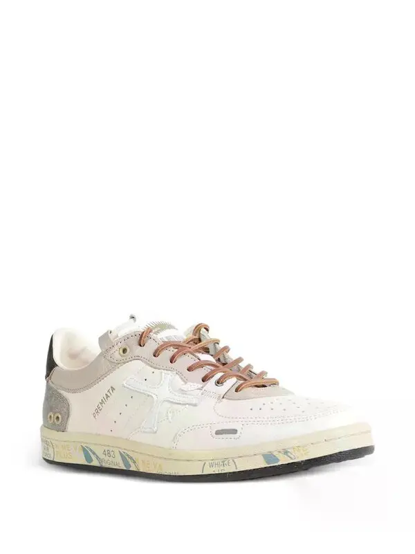 Premiata Bskt Clay Leather Sneakers
