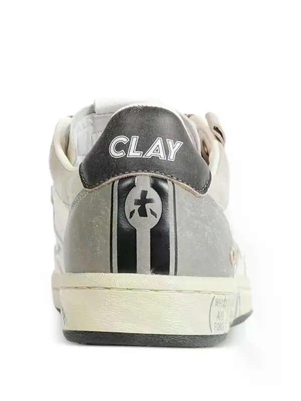 Premiata Bskt Clay Leather Sneakers