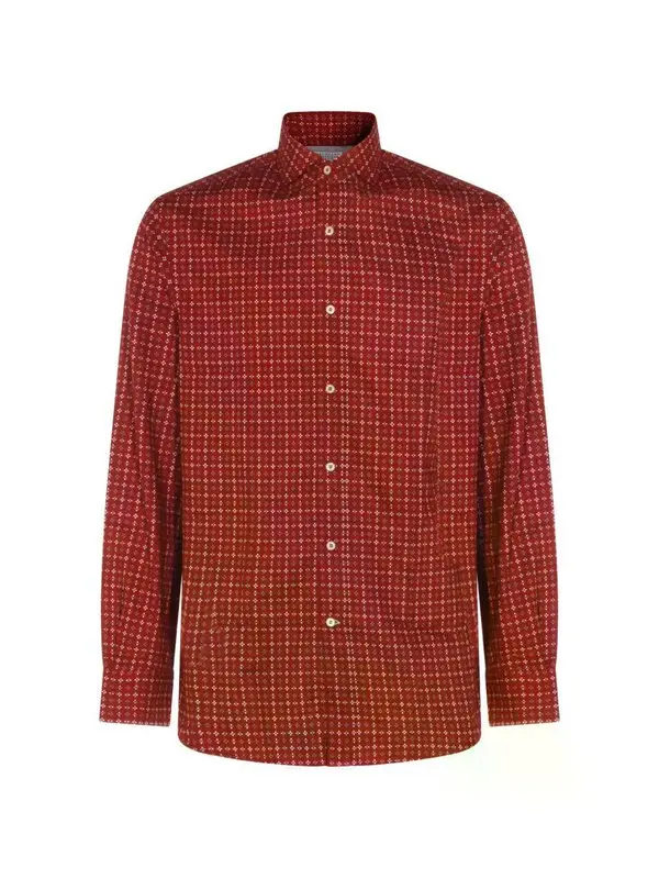 Brunello Cucinelli Patterned Shirt