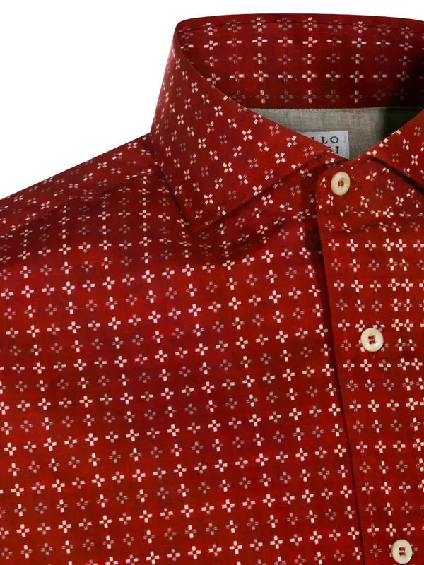 Brunello Cucinelli Patterned Shirt
