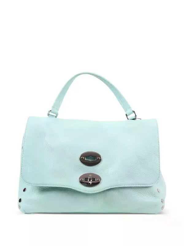 ZANELLATO Postina® Studded-embellishment Tote Bag - Blue